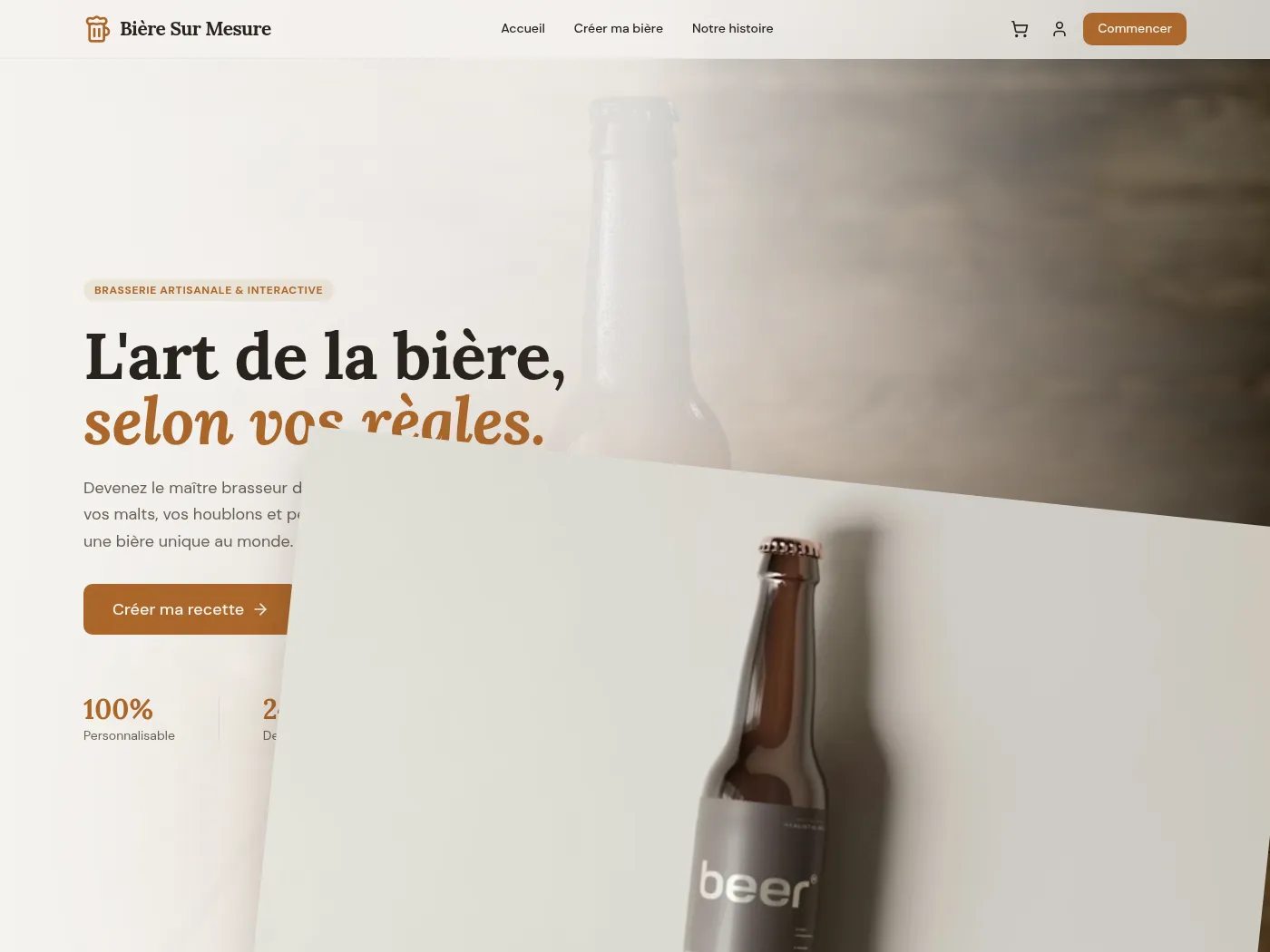 Bière Sur Mesure
