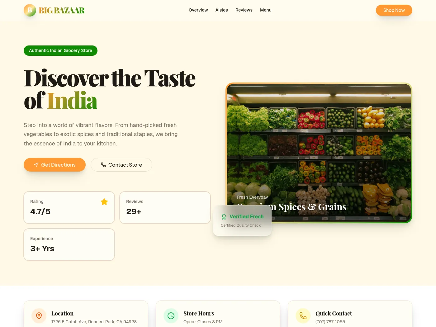 Big Bazaar Web Hub