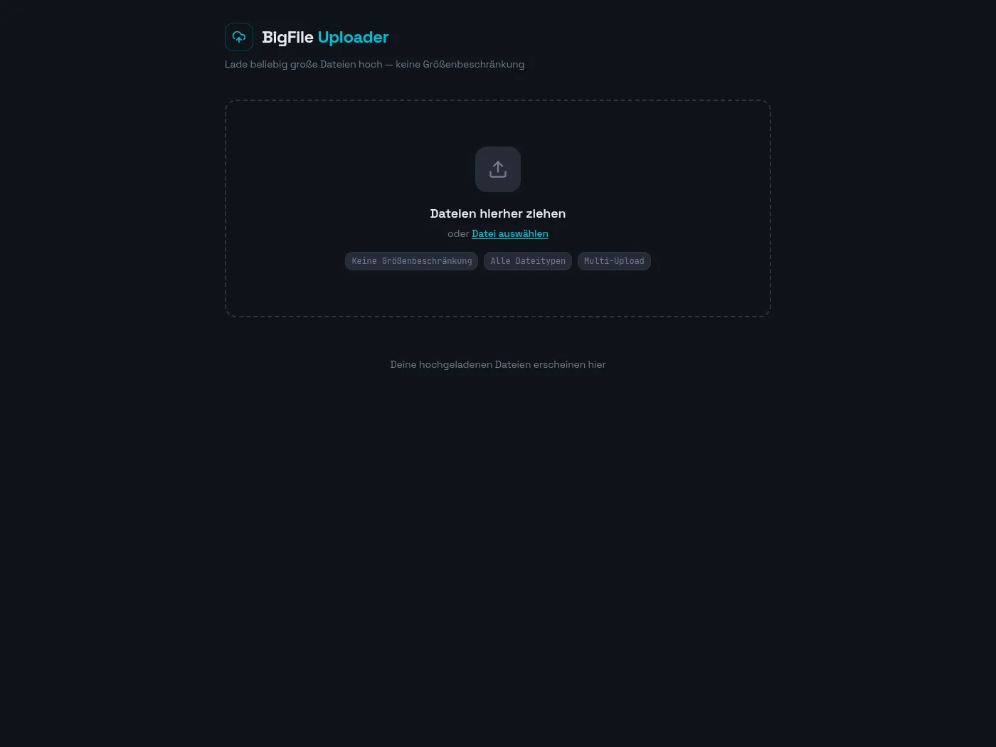 BigFile Uploader