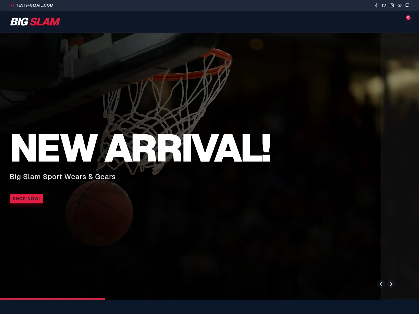 BigSlam Web Clone