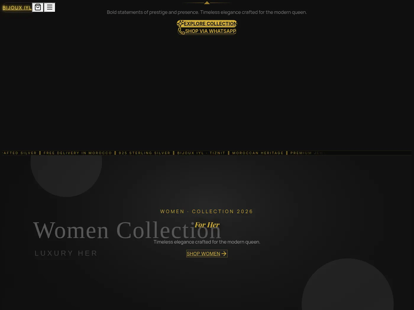 BIJOUX IYL Web Store