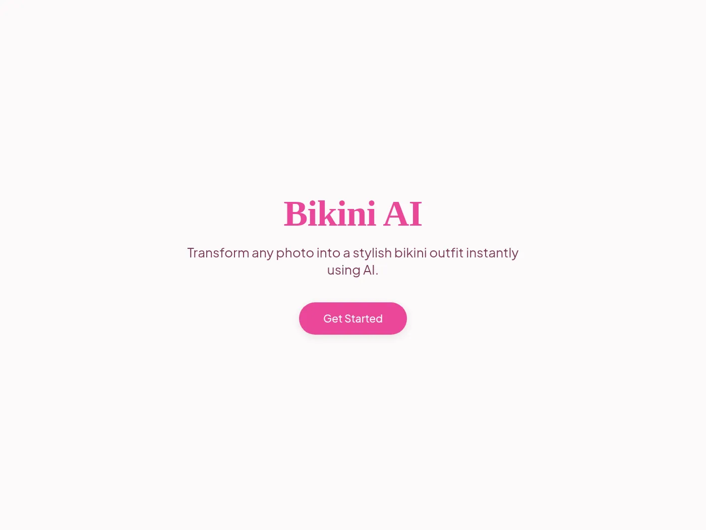 Bikini AI Generator