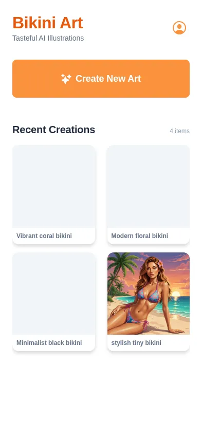 Bikini Portrait Generator