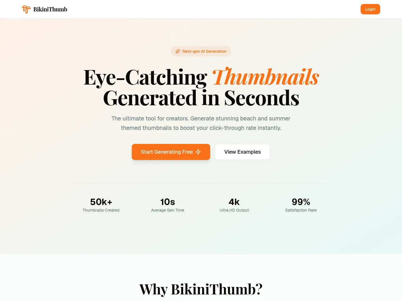 Bikini Thumb Generator