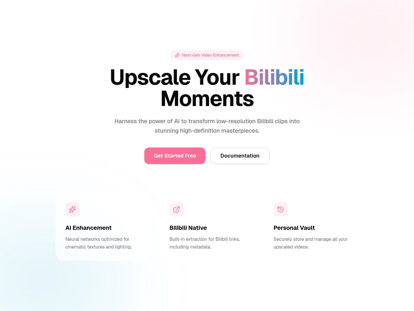 Bilibili Video Upscaler