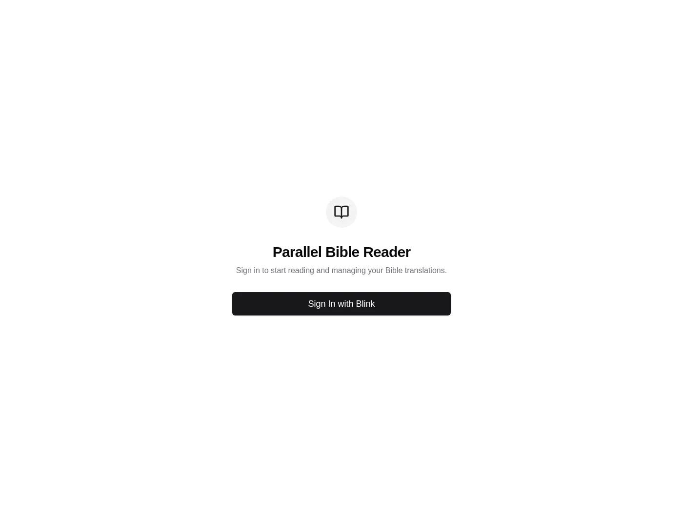 Bilingual Bible