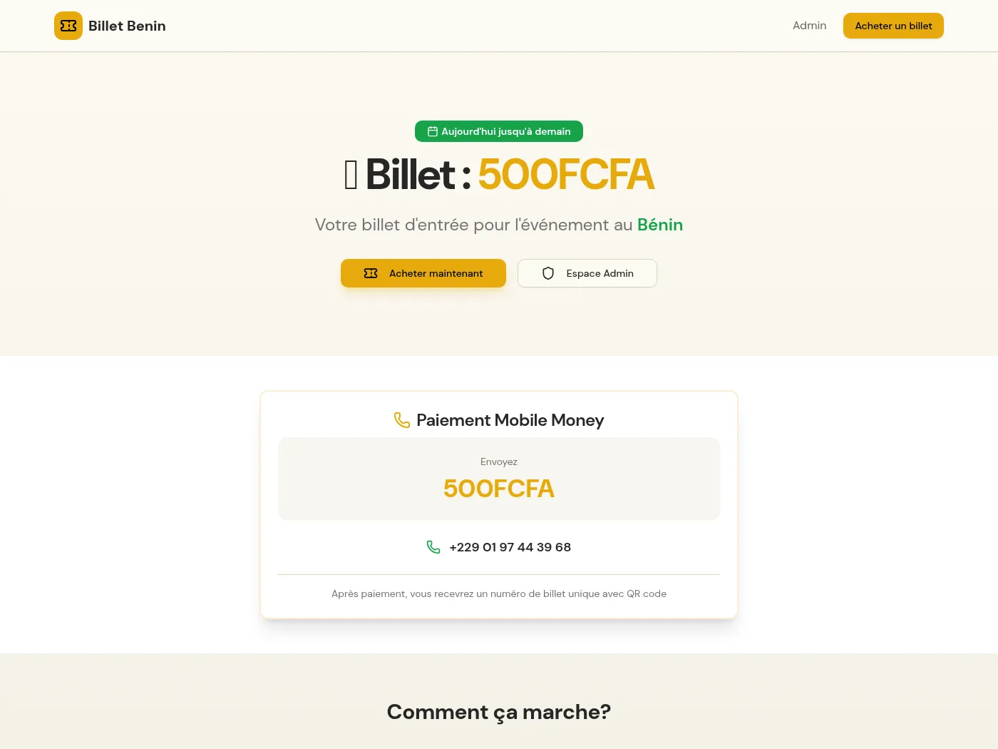 Billet Mobile Ticketing