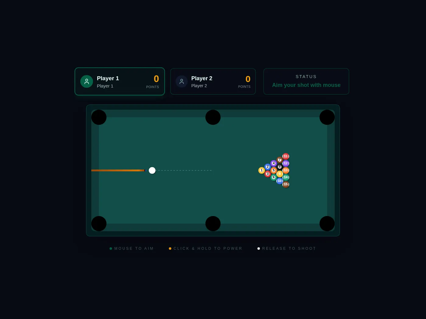 Billiard Game Online