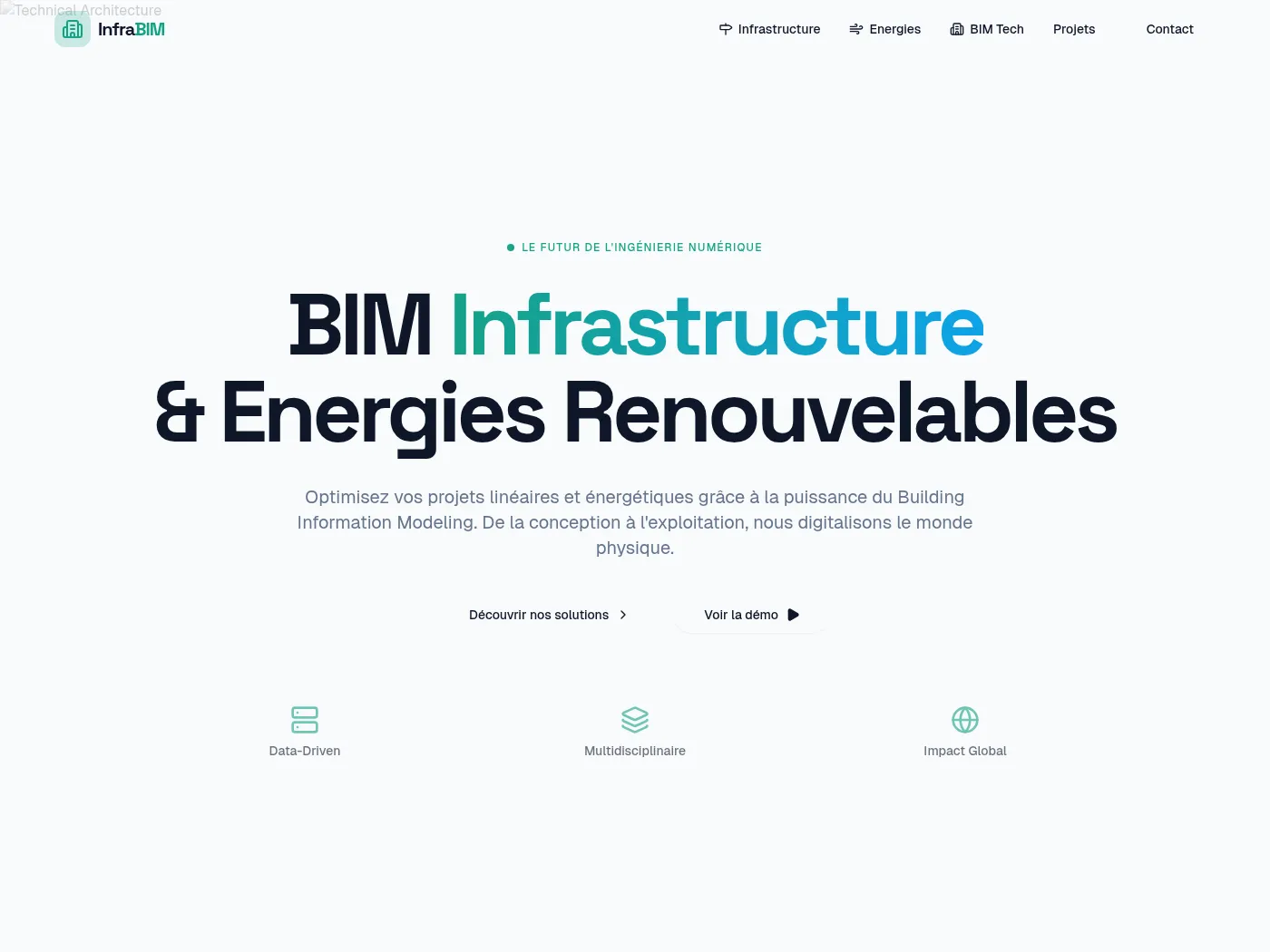 InfraBIM Web Portal