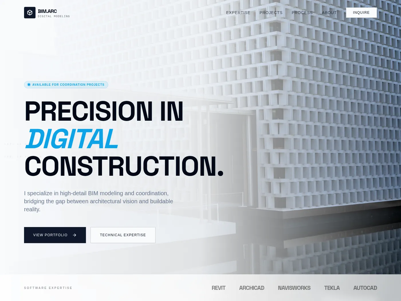 BIM Modeler Portfolio