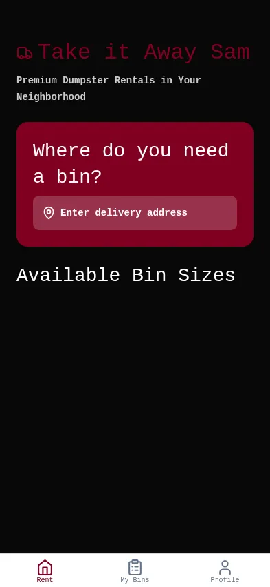 BinBooker App