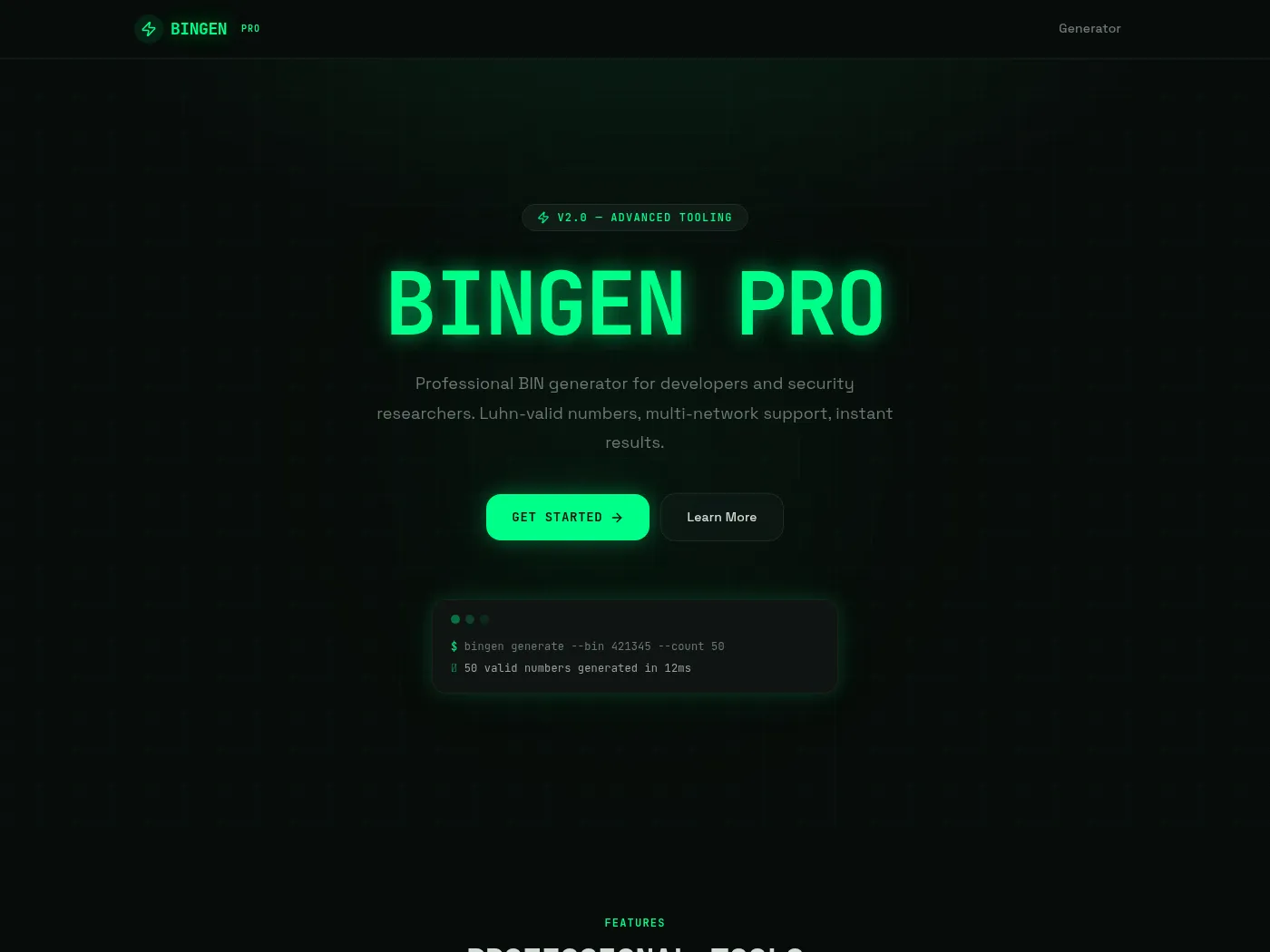 BinGen Pro