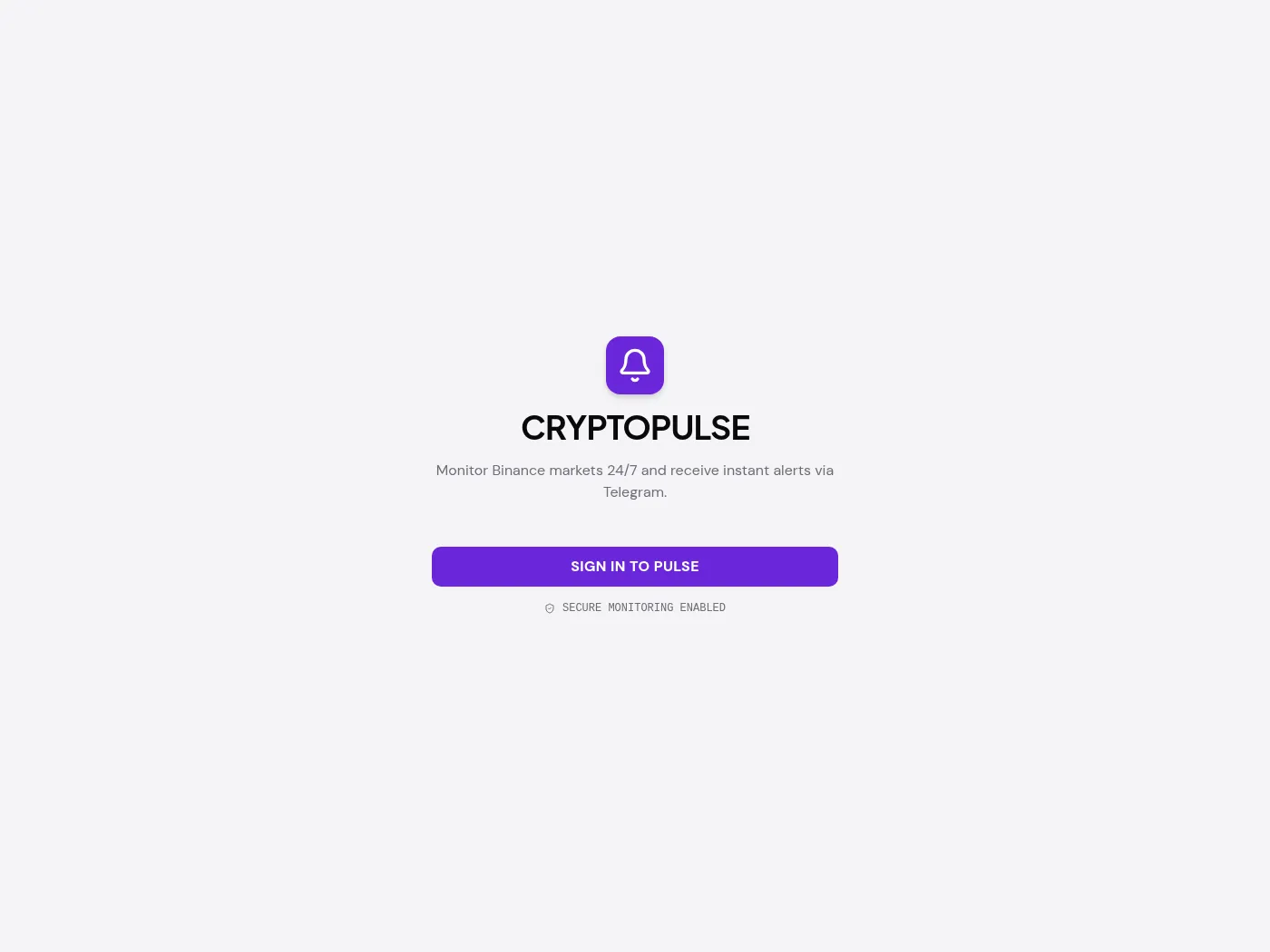 Binance Crypto Alert Bot