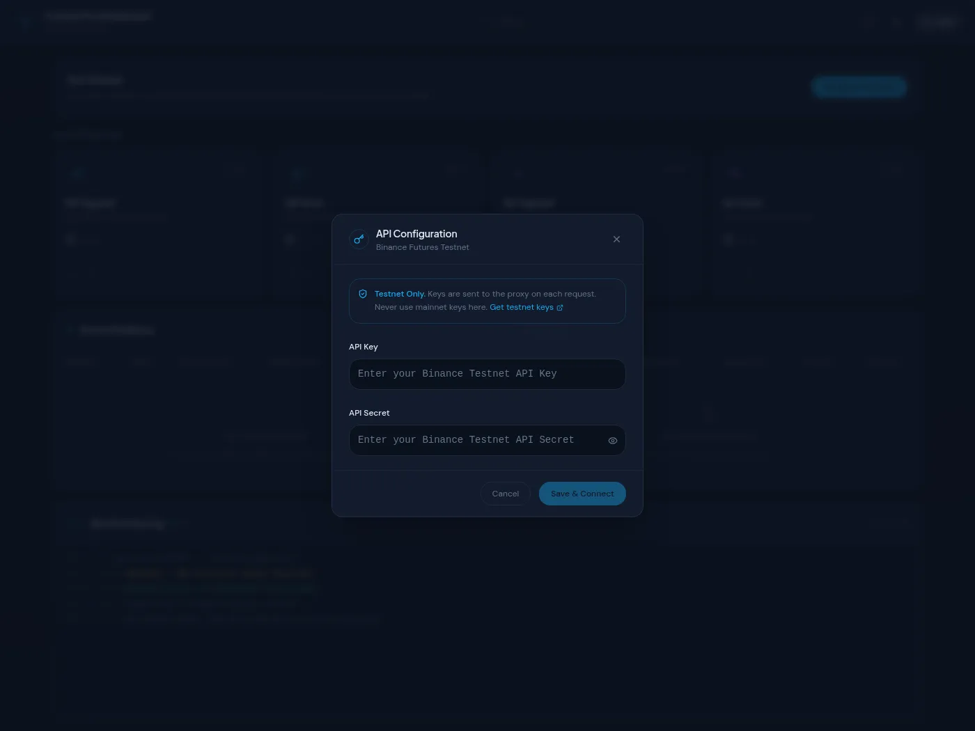 Binance Futures Pro Dashboard