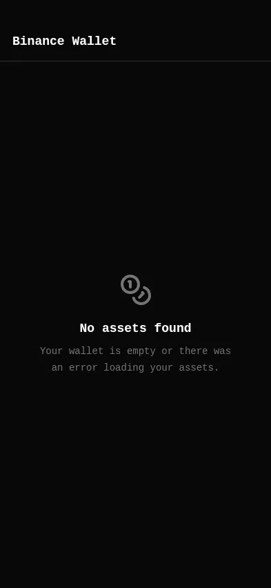 Binance Portfolio Viewer