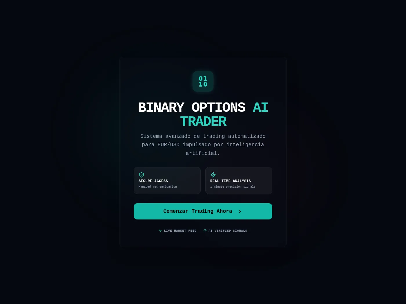 Binary Options AI Trader