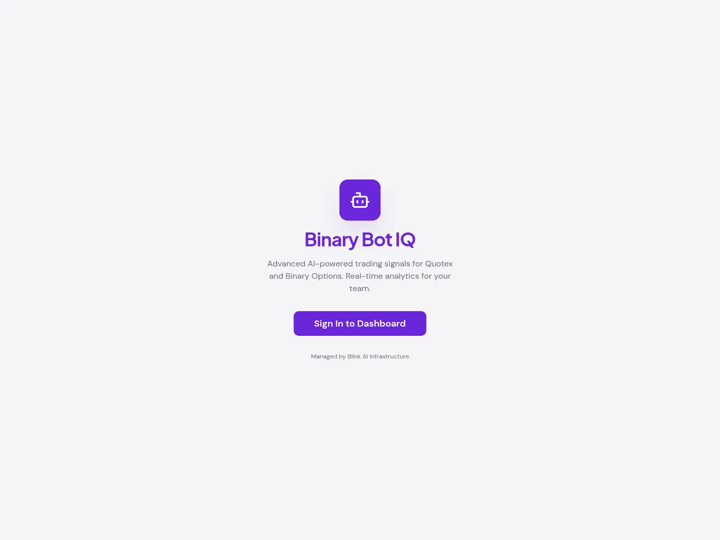Binary Bot IQ