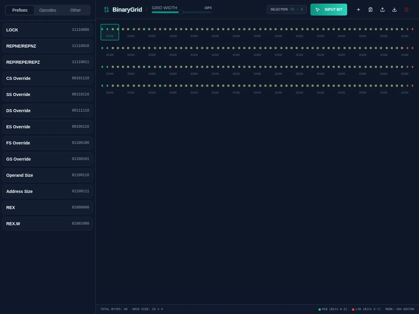 Binary Grid Editor