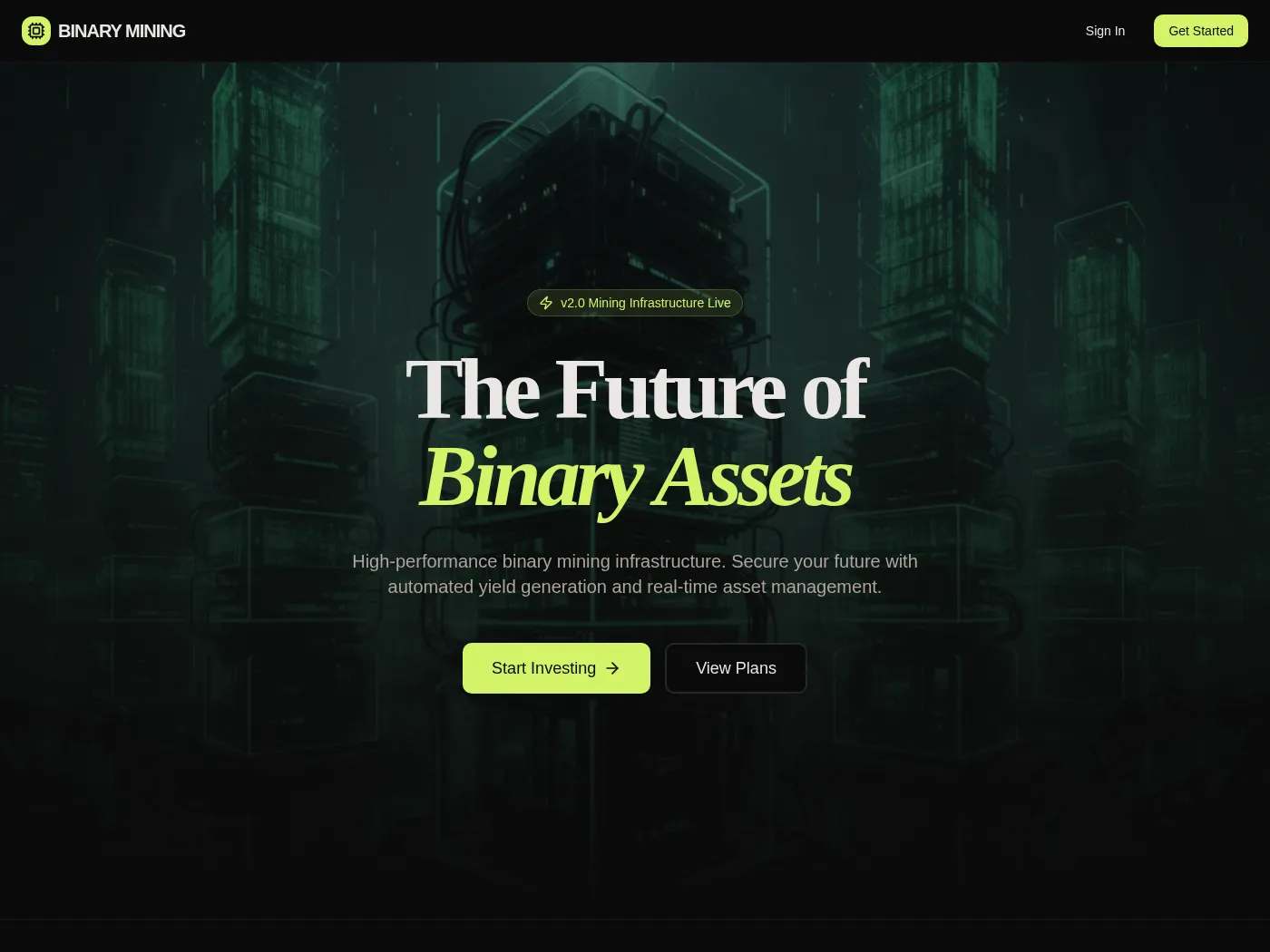 Binary Mining Platform