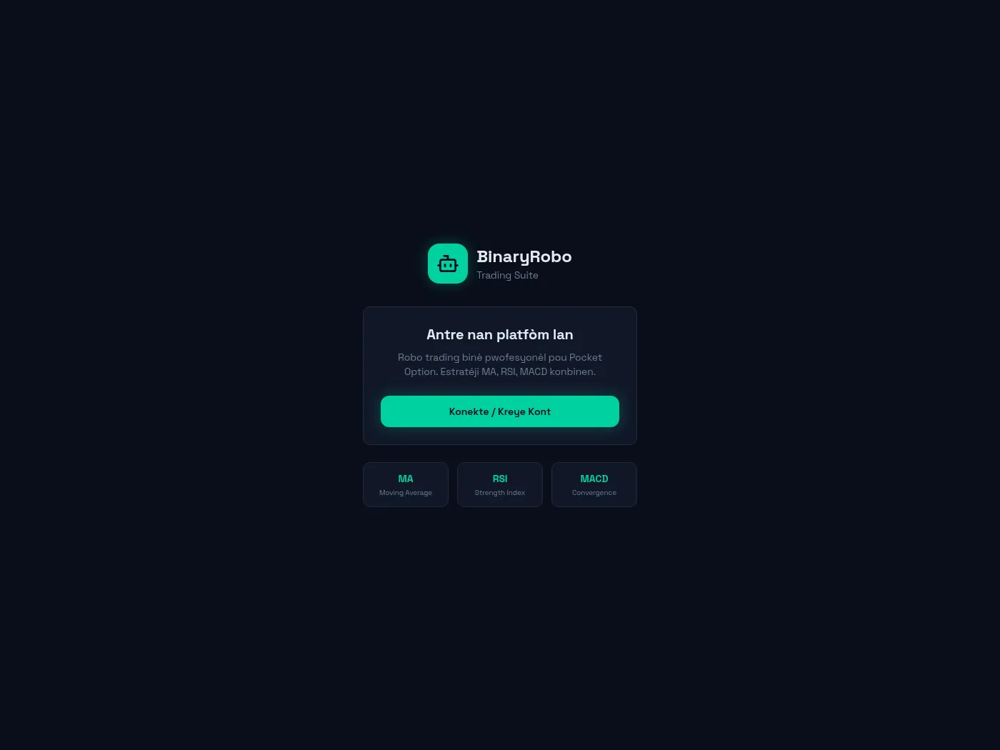 Binary Trading Robo Suite