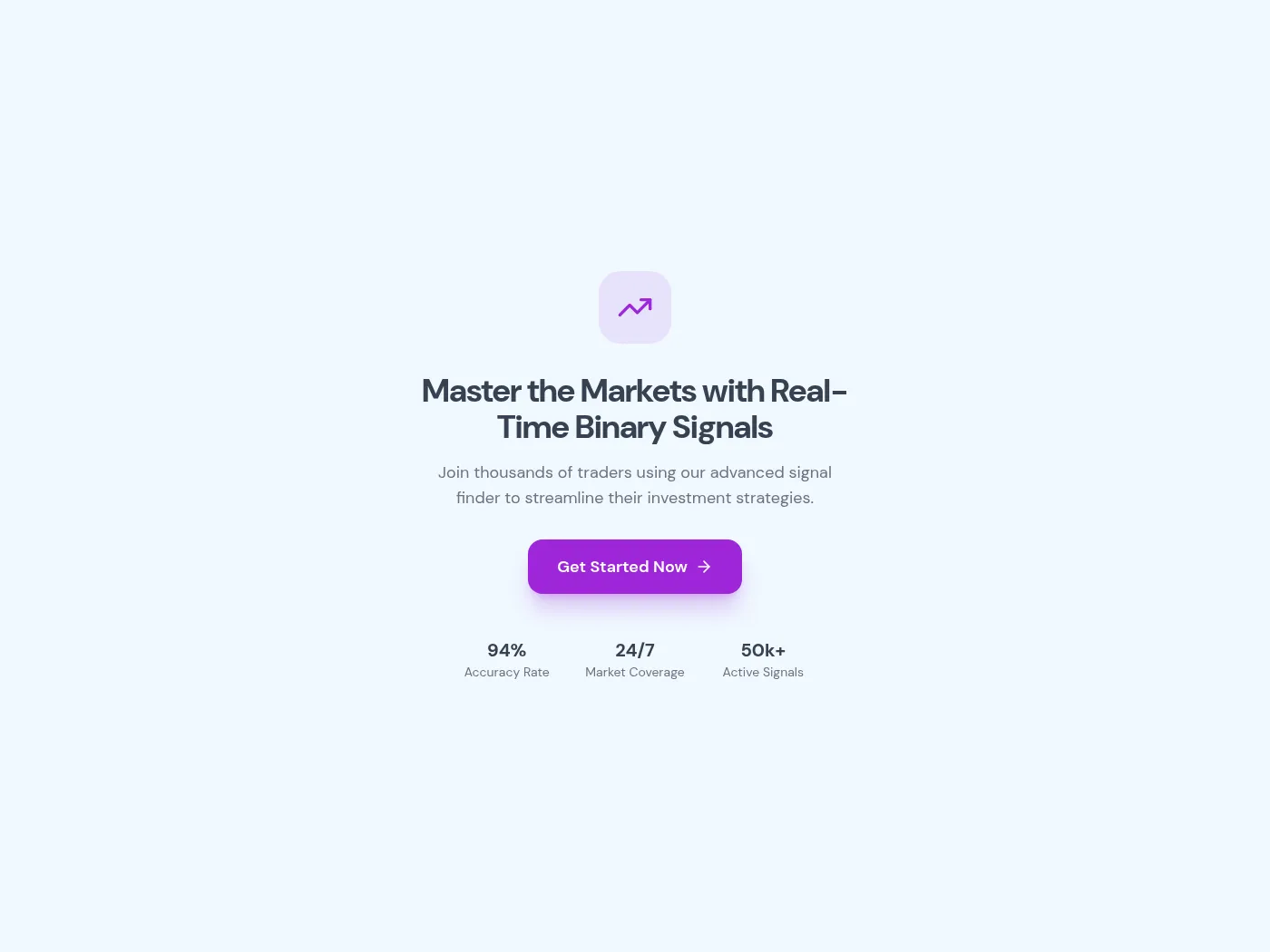 Binary Options Signal Finder
