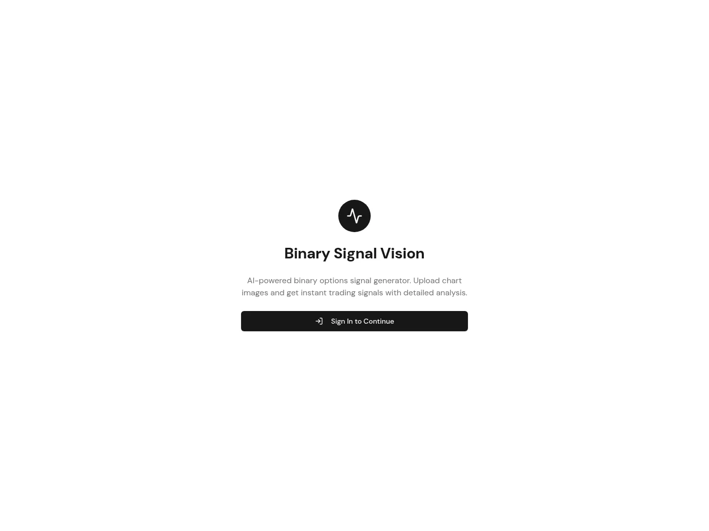 Binary Signal Vision