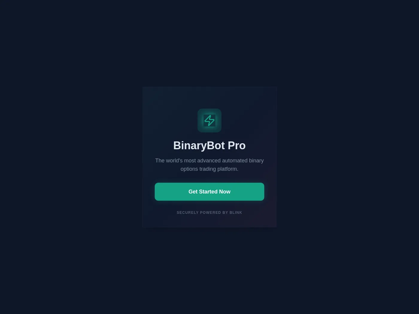 Binary Trading Bot Pro