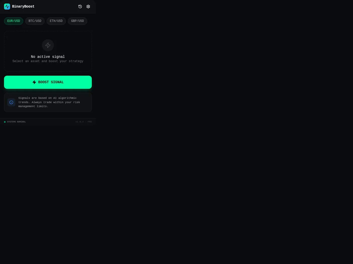 BinaryBoost Extension
