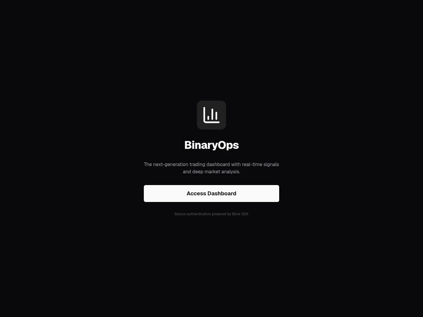 BinaryOps Dashboard