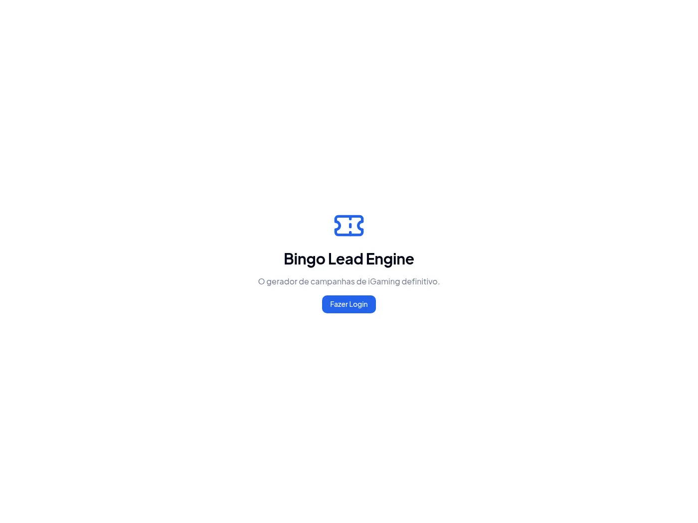 Bingo Lead Engine