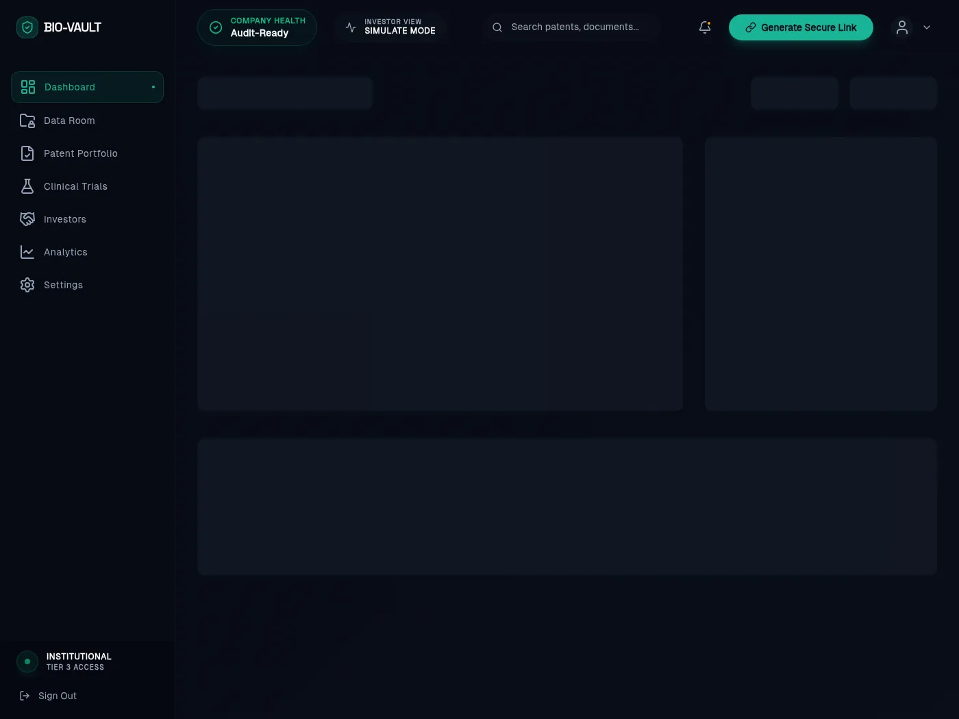 Bio-Vault Platform