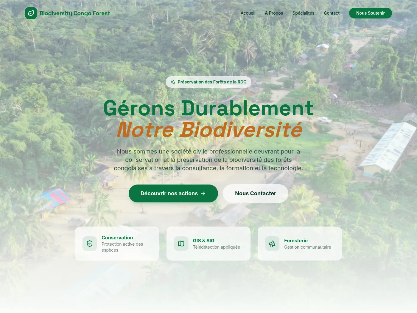 Biodiversity Congo Forest Site