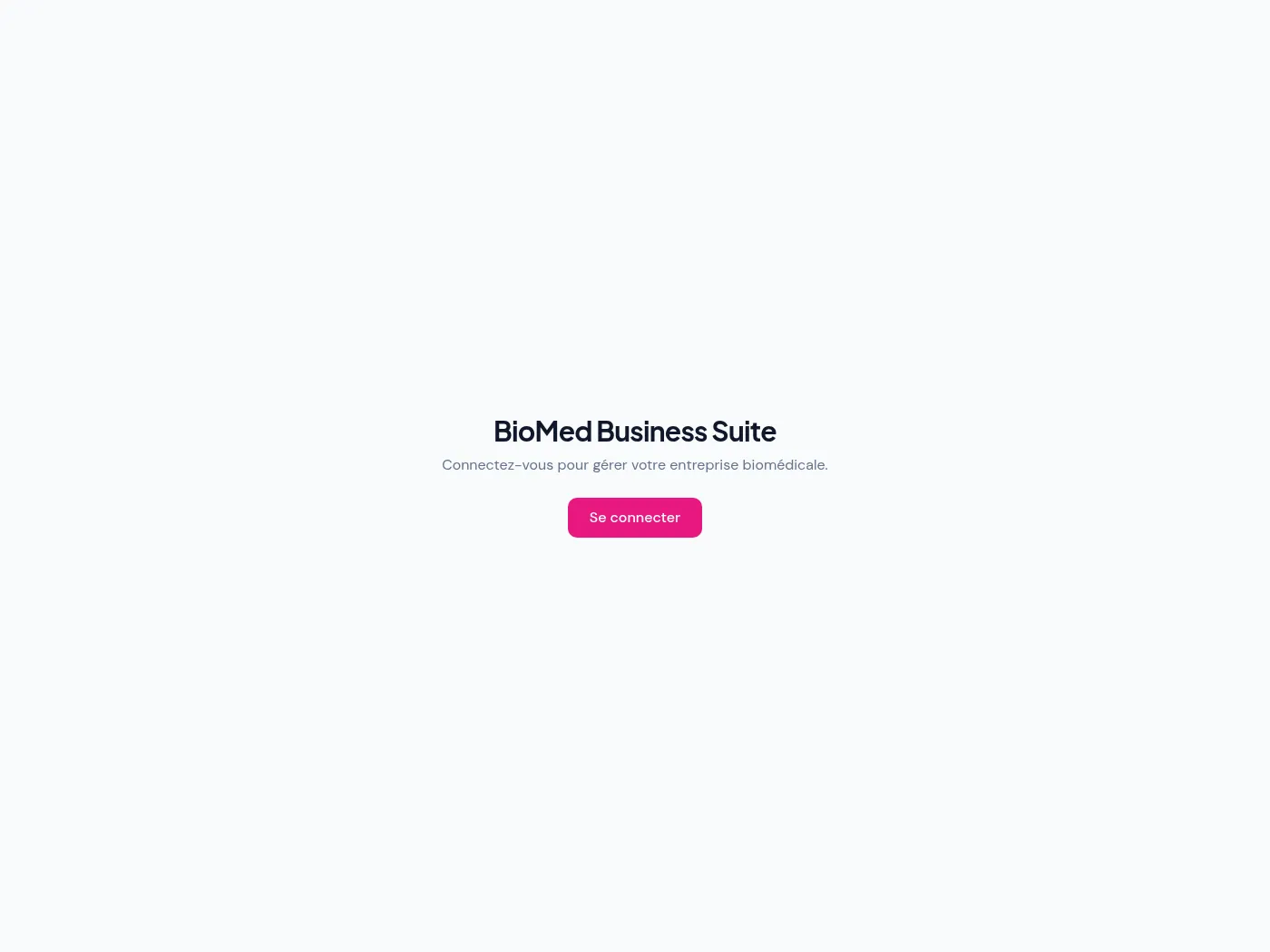 BioMed Business Suite