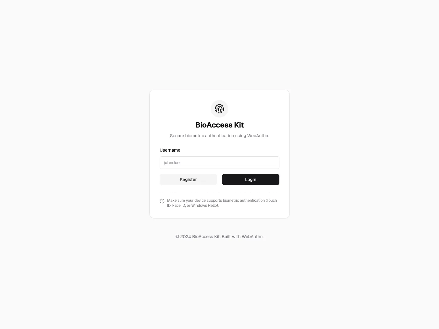 BioAccess Kit