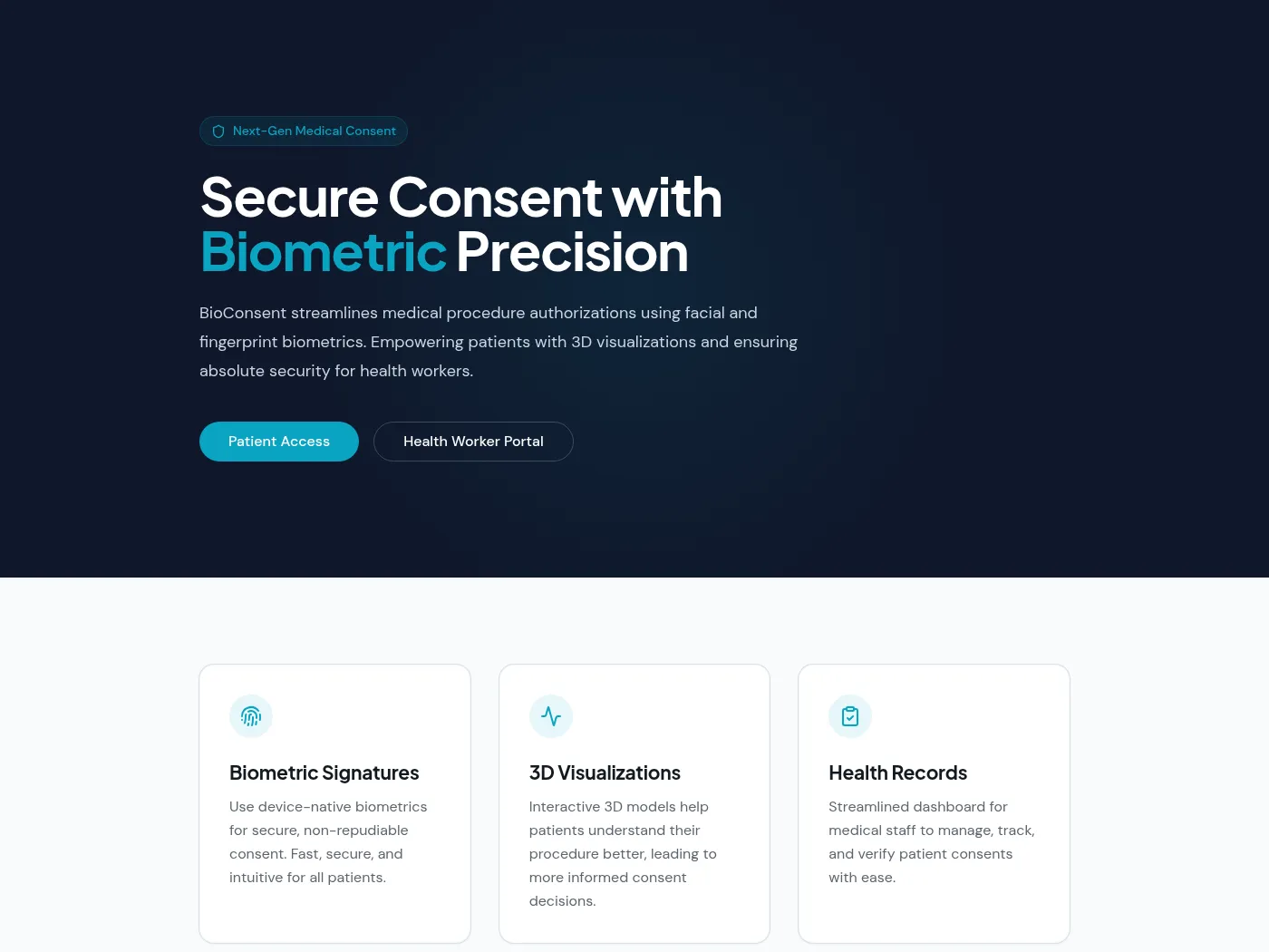 BioConsent Medical App