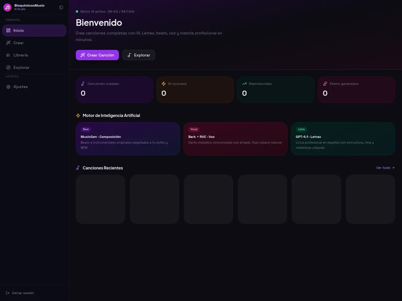 BioquimicosMusic AI