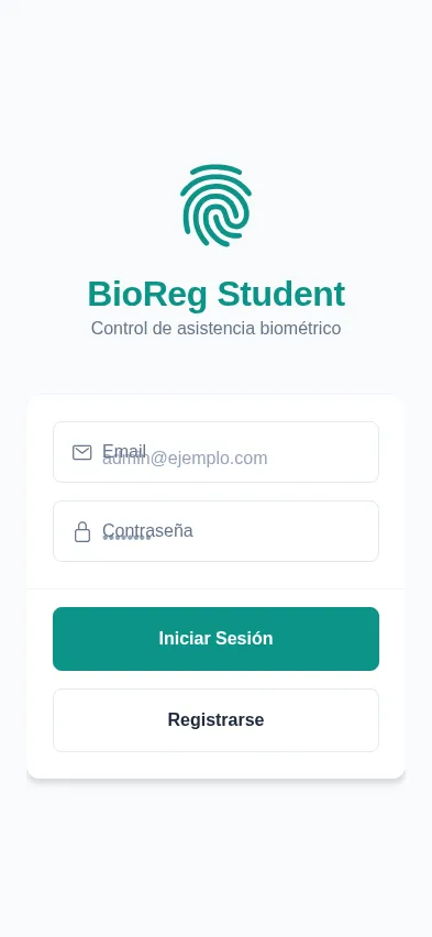 BioReg Student Tracker