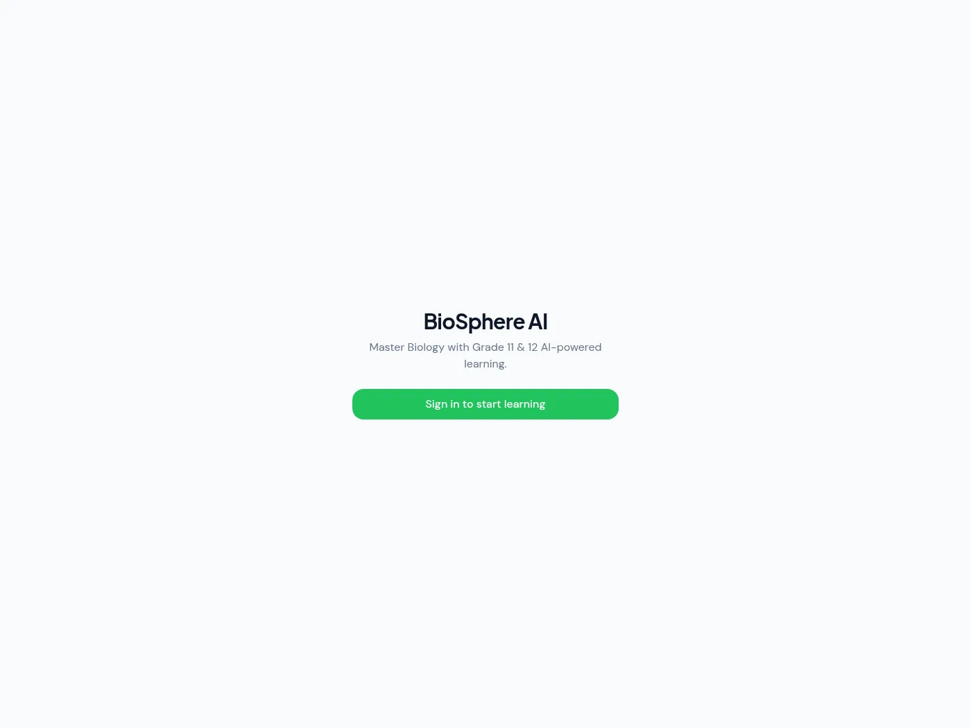 BioSphere AI