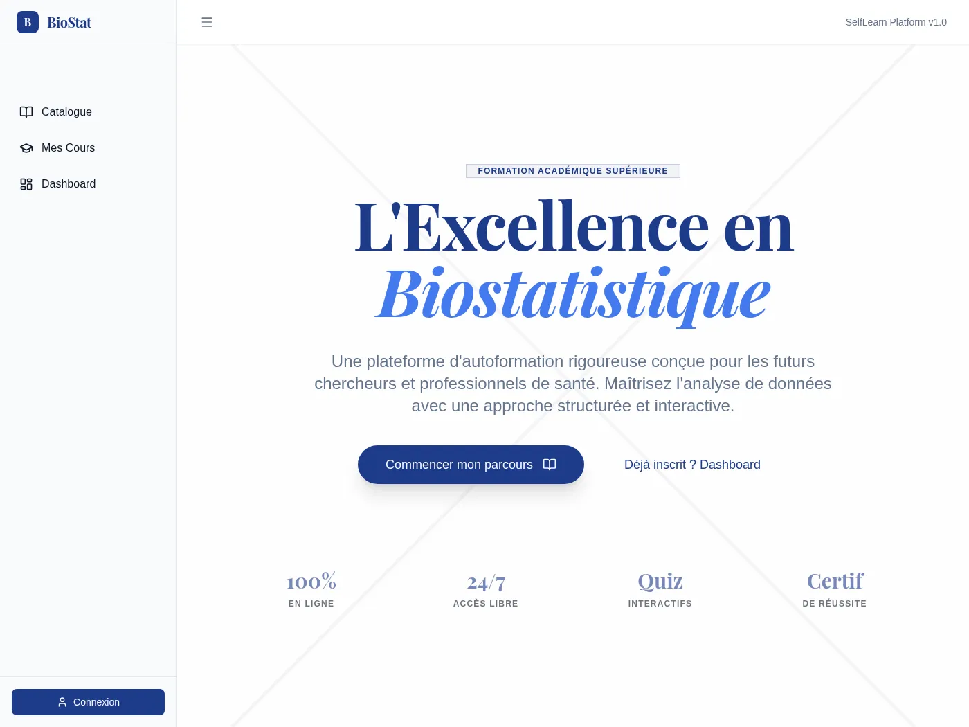BioStat SelfLearn