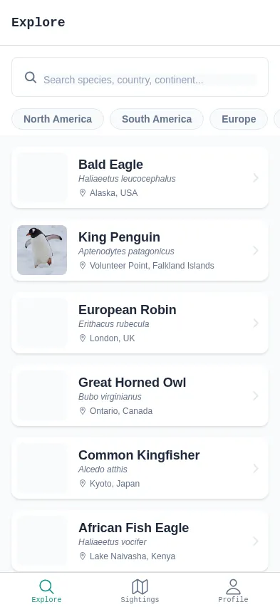 Global Bird Atlas