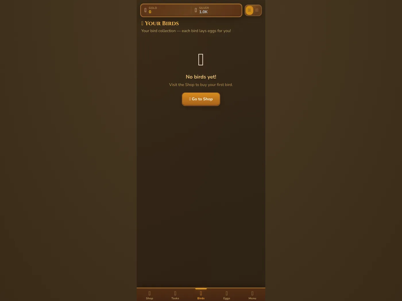 Bird Farm Game Mini App