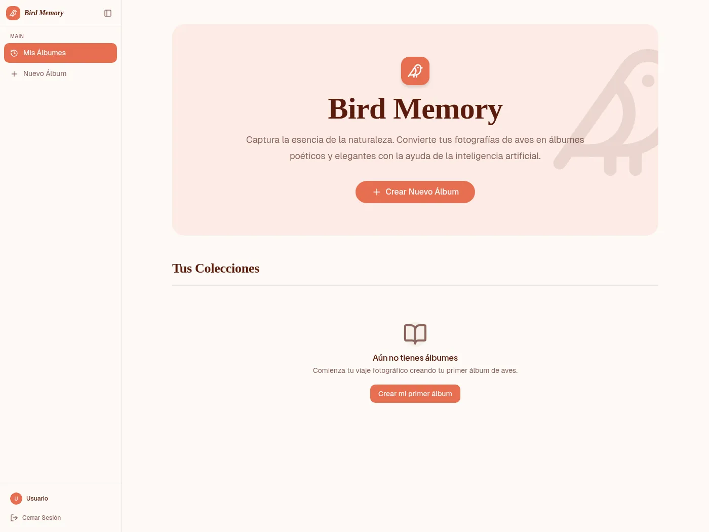 Bird Memory Album