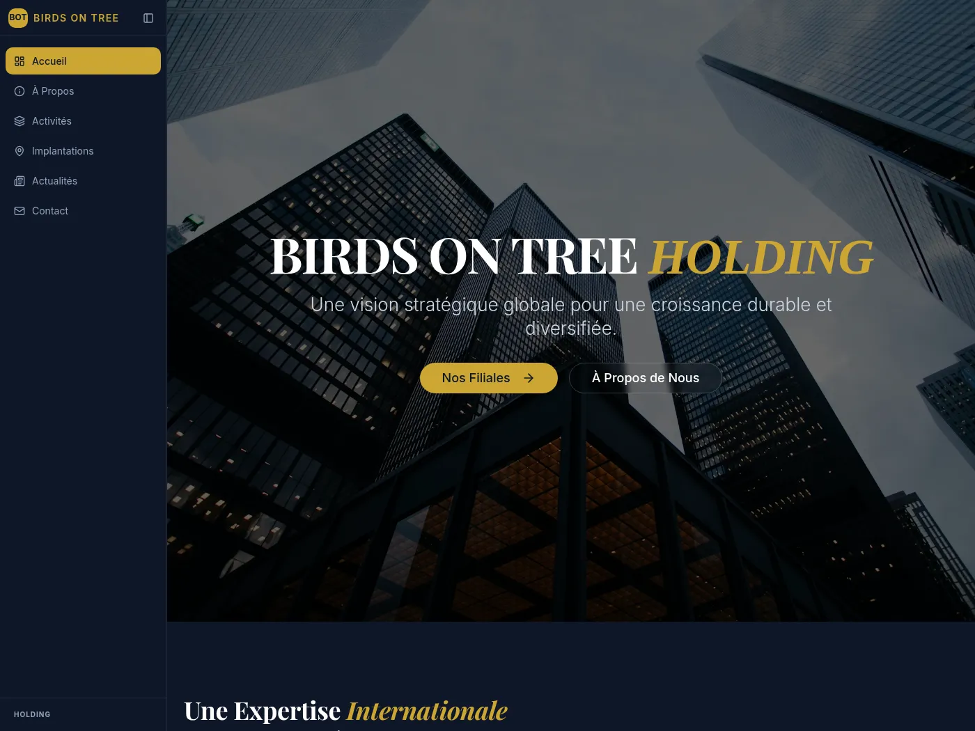 Birds On Tree Holding