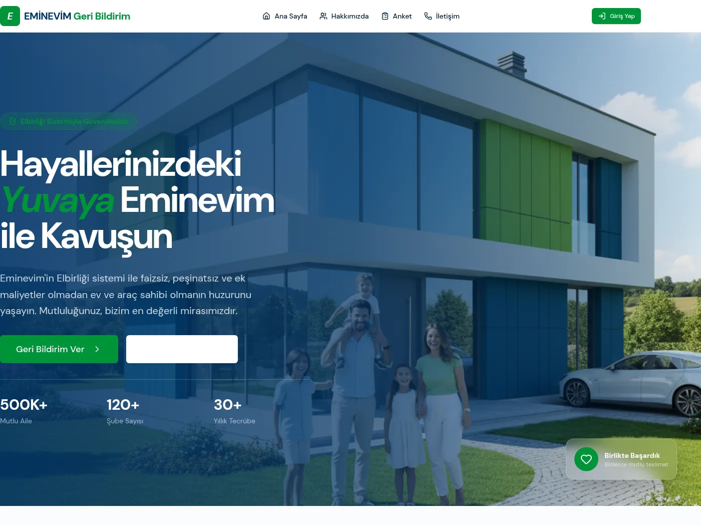 Birevim Feedback Portal