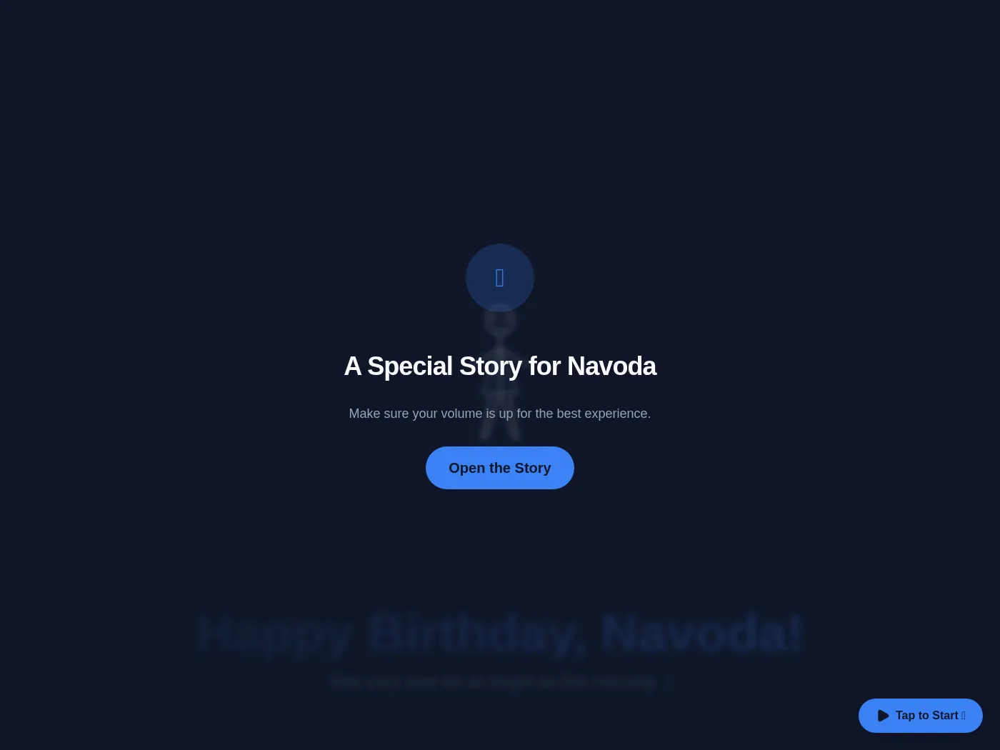 Navoda's Birthday Story