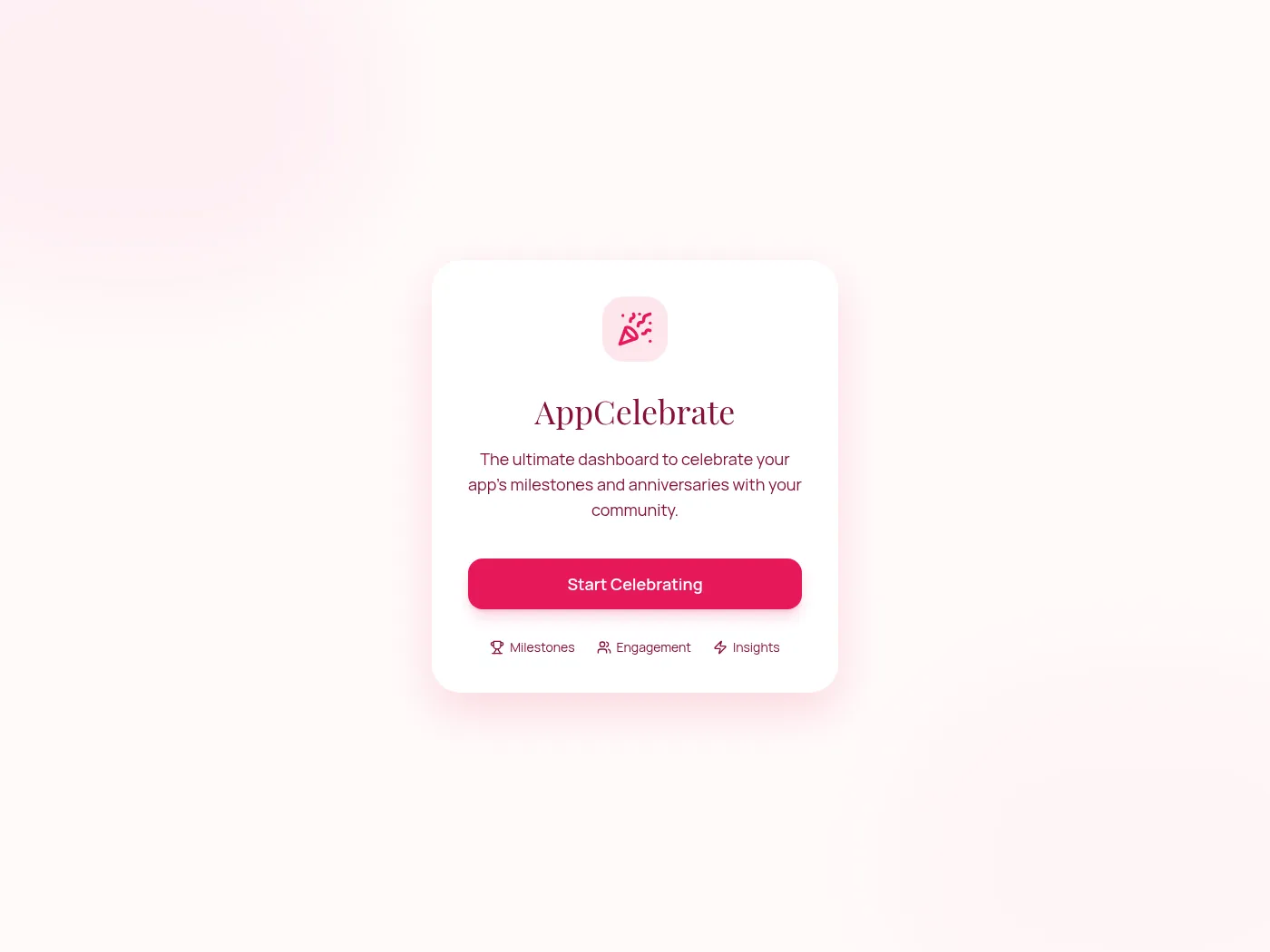 BirthdayApp Celebration