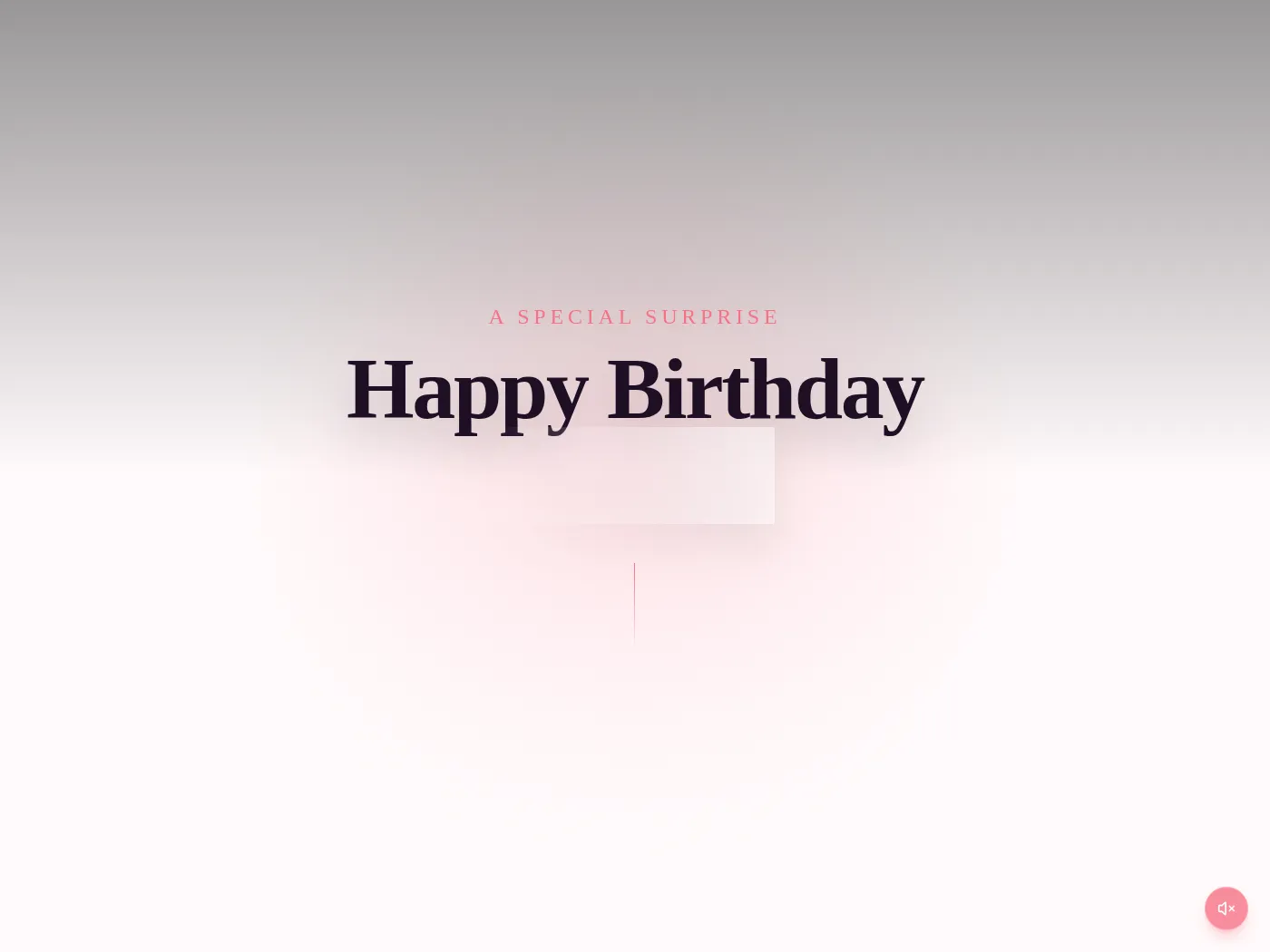 Birthday Cinematic Surprise App