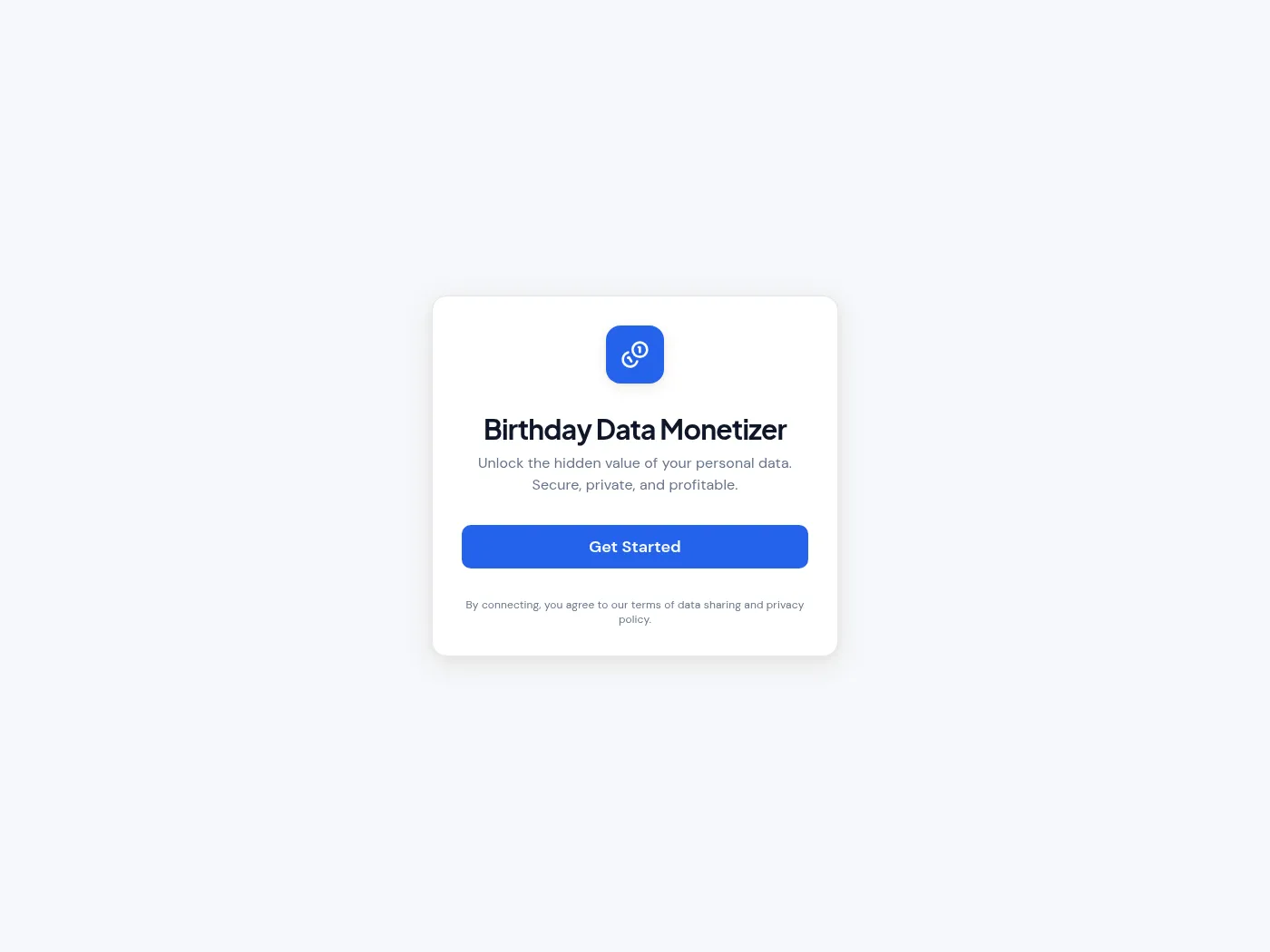Birthday Data Monetizer
