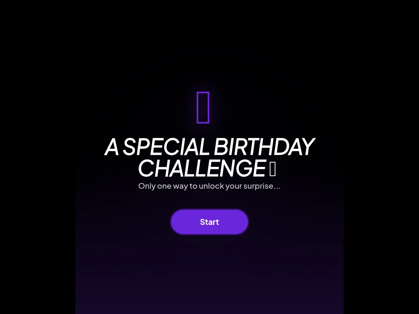 Birthday Romance Quiz App