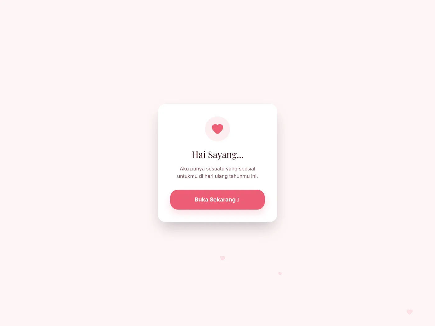 Birthday Wish Generator